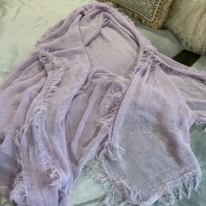 BCBG | Accessories | Bcbg Linen Shawlscarf | Poshmark